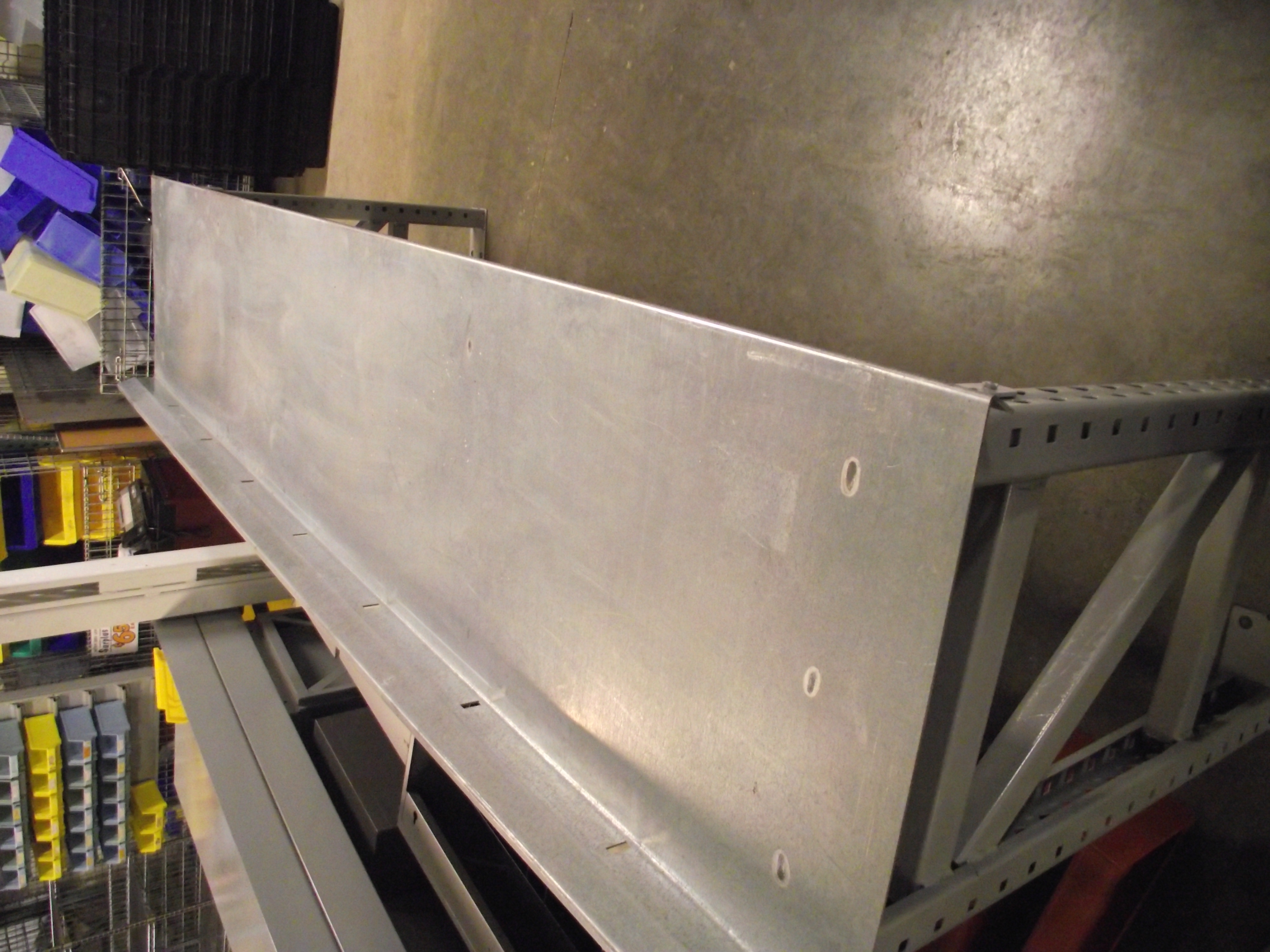 Maximus Galvanized Top 8' HD Work Bench - Welter Storage